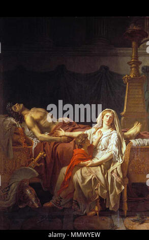 Anglais : La douleur et les regrets d'Andromaque sur le corps d'Hector ...