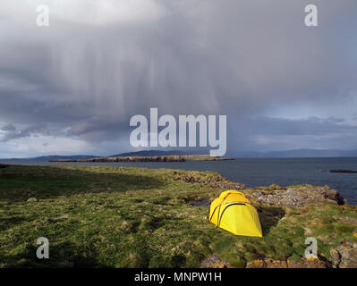 Lunga Treshnish Isles près de Isle of Mull Ecosse Mai 2007 Photo Stock ...