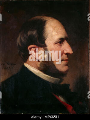 Portrait du baron Georges-Eugène Haussmann (1809-91) fonctionnaire ...