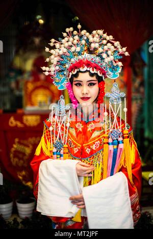 Le Sichuan, Shanghai, Chine. 28 mai, 2018. Sichuanese opera est un type ...