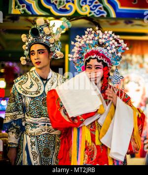 Le Sichuan, Shanghai, Chine. 28 mai, 2018. Sichuanese opera est un type ...