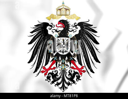 Blason, symbole de l'Empire allemand, grand blason impérial de l ...