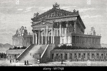 Le Temple de Jupiter Optimus Maximus, ou Temple de Jupiter Capitolinus ...