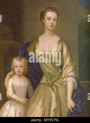 . Lady Anne Churchill (1682-1715), fille du 1er duc de Marlborough et ...