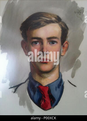 . English : Aquarelle de William Bruce Ellis Ranken (1881-1941), Étude ...