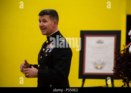 ÉTATS-UNIS Le colonel Jeffrey R. Kenney, commandant du 6th Marine ...