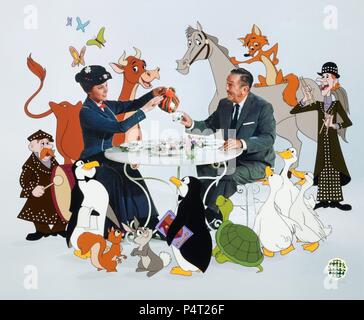 MARY POPPINS - 1964 Walt Disney film avec Julie Andrews Photo Stock - Alamy