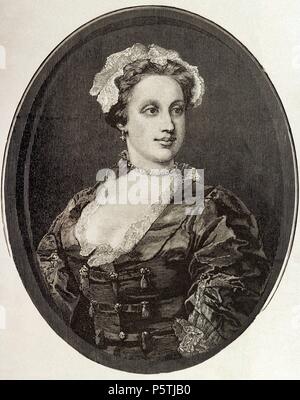 Lavinia Powlett, duchesse de Bolton (1708-1760). Connue par son ...