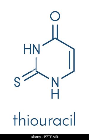 Le thiouracile molécule pharmaceutique. Molécule pharmaceutique ...