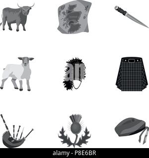 Les symboles nationaux de l'Ecosse. Sites touristiques écossais. Ecosse ...