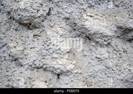 La texture du mur de pierre de la surface poreuse, horizontal tourné ...