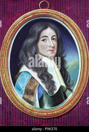 Un portrait de Jacques II et VII (1633-1701 était le roi d'Angleterre ...