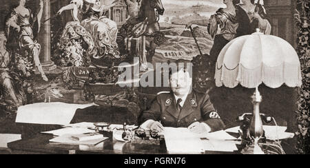 Ernst Rohm. Portrait de l'officier nazi allemand Ernst Julius Günther ...