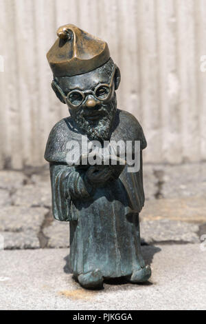 Pologne, Wroclaw, Wroclaw, nains, ancien symbole de la résistance, un ...