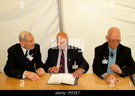 Des pilotes de la RAF de guerre vétérans lors d'un événement de ...