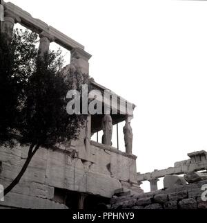 PORTICO DEL ERECTEION MÉRIDIENNE O PORTICO DE LAS CARIATIDES - SIGLO V ...