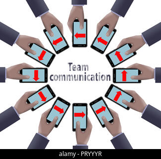 La communication commerciale, la communication cellulaire, le travail d ...