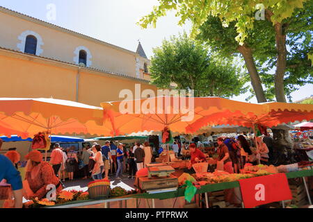 Marché de Provence Riez, Alpes de Haute Provence, 04, PACA Photo Stock ...