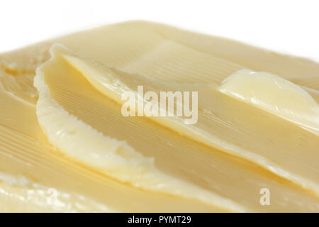 Beurre mou se propager dans une forme abstraite Photo Stock - Alamy