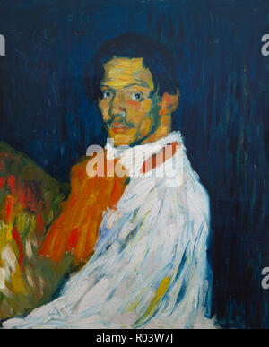 Autoportrait, Pablo Picasso, 1901-1902, National Gallery of Art ...