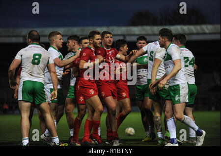 11 NOVEMBRE 2018 , château de Chirk, Wrexham, Wales ; Qualification de ...