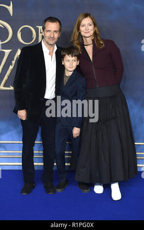 David Heyman avec son épouse Rose Uniacke assistant à l'Old Vic Gala d ...