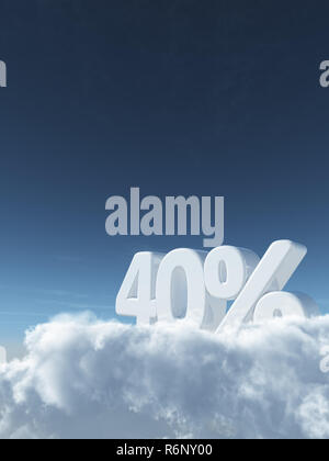 Signe, signal, worth, quarante, nombre, pictogramme, symbole ...