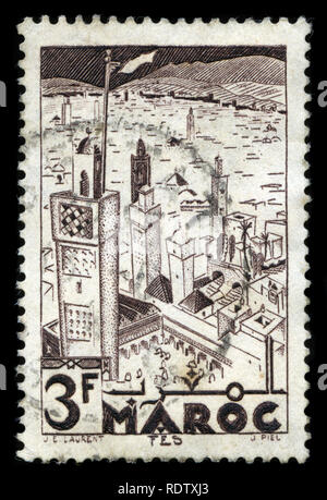 Timbre-poste du Maroc dans le Roi Hassan II (1968-1973) série émise en ...