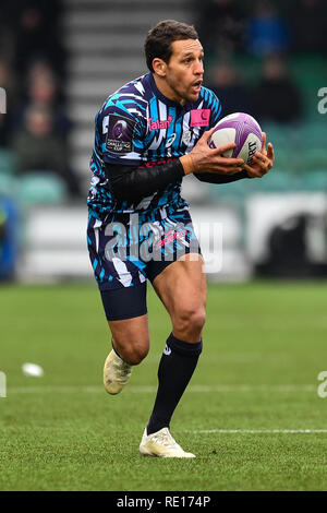 Stade Francais Julien Arias lors du match de rugby Top 14 français ...