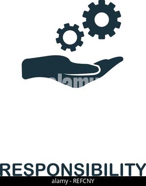 Signe de responsabilité sociale de l'entreprise. Illustration des ...