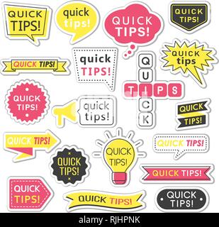 Astuces icône astuces. Outline conseils astuces icône de vecteur pour ...