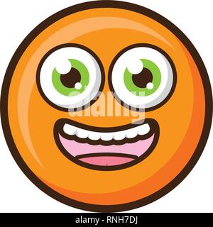 Smiley rigolo emoji Image Vectorielle Stock - Alamy