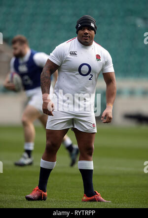 Kyle Sinckler d'Angleterre lors d'une séance d'entraînement au Honda ...