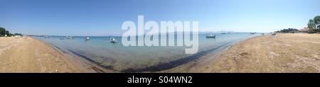 Plage de Kavos Corfu Photo Stock - Alamy