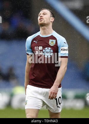 Ashley Barnes, Burnley Photo Stock - Alamy