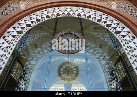 Nouvelle gare ferroviaire, avenue Mohammed VI, Marrakech, ville ...