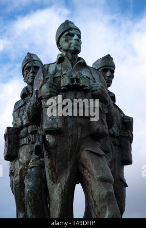 Le Mémorial du Commando est un monument à Lochaber, en Écosse, dédié ...