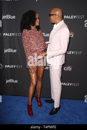 Aisha Tyler, RuPaul Charles. Le Paley Center for Media 2019 PaleyFest ...