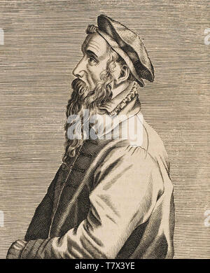 Pieter Bruegel l'ancien (1525-1569). Pays-Bas peintre. les chasseurs ...