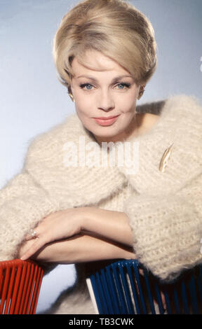 Dany Robin, französische Schauspielerin, Deutschland 1960 frühe er ...