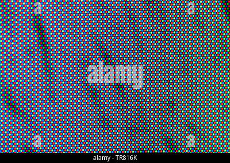 L'image du téléviseur sur l'écran à tube cathodique Photo Stock - Alamy