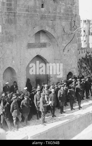 La Première Guerre mondiale : Le maréchal d'Allenby (commandant de la ...
