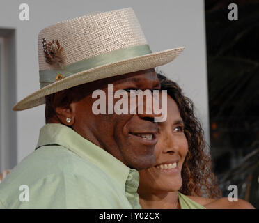 Ving Rhames acteur (L) et sa femme Deborah Reed assister à la première ...