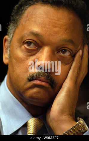 Le révérend Jesse Jackson, Sr., président de la Rainbow/Push Coalition ...