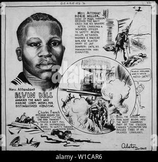 Elvin Bell a reçu la médaille de la Marine et du corps des Marines pour ...