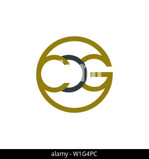 Lettre du logo et de la marque CDG.vector graphic design. Utile comme ...