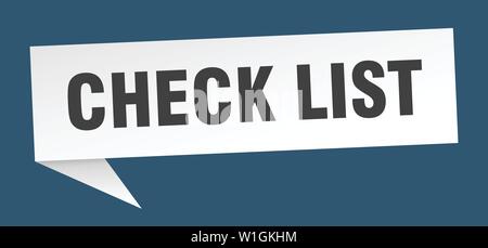 Check list sign. check list square bulle liste de vérification Image ...