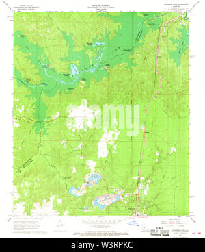 Cocodrie Lake, Louisiane, carte 1967, 1:24000, États-Unis d'Amérique ...