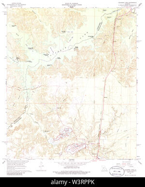Cocodrie Lake, Louisiane, carte 1967, 1:24000, États-Unis d'Amérique ...