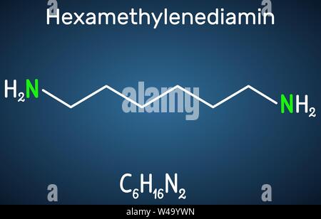 L'illustration de l'hexane formule de structure Image Vectorielle Stock ...